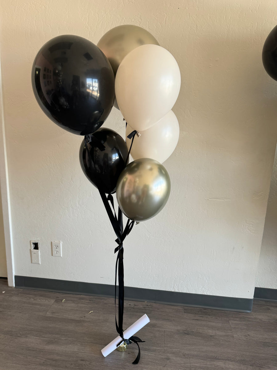 Graduation Special Helium Bouquet – Bubble Hustle